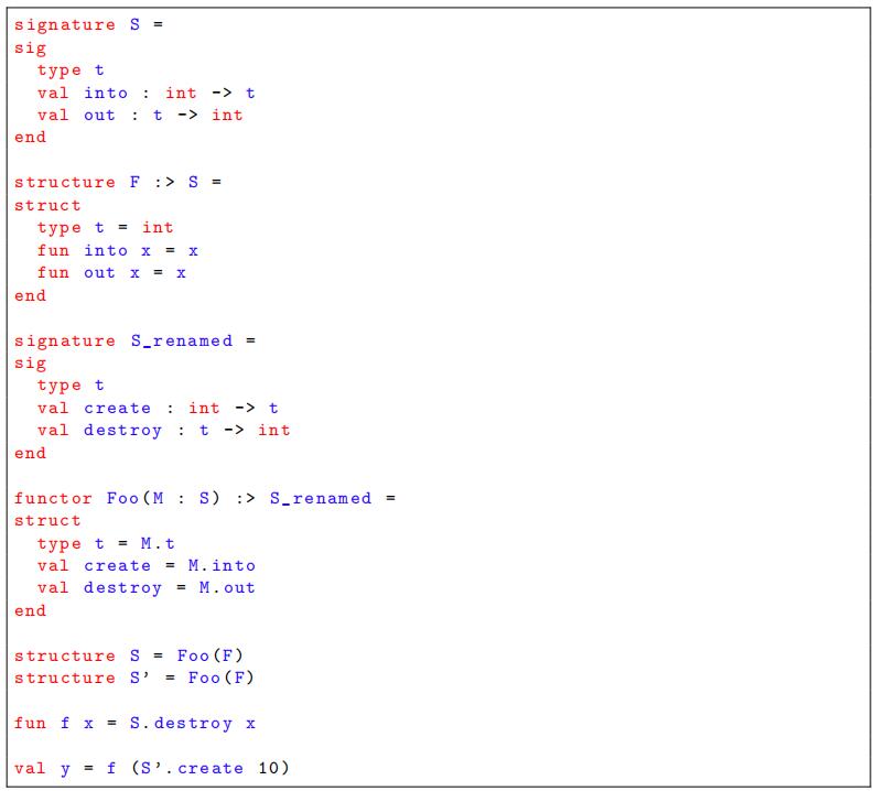 Principles of Functional Programming代写 SML module system代写 – 天才代写